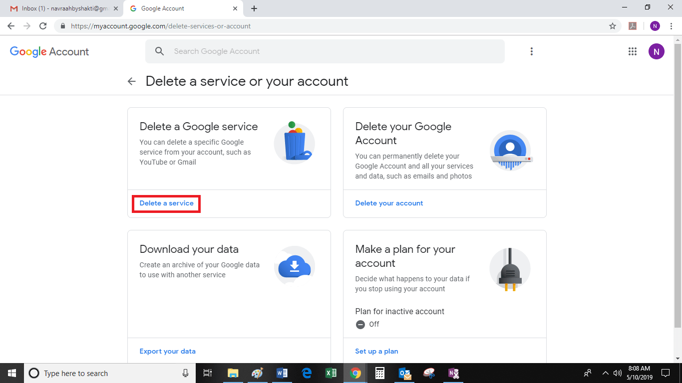 How To Delete A Gmail Account On PC And Android Unthinkable